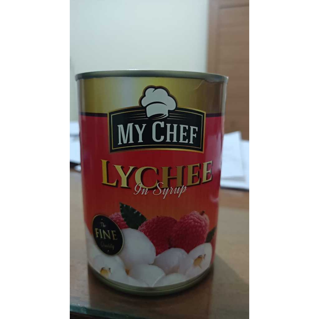 My CHEF lychee lychee syrup in canned syrup 565 gr | Shopee Malaysia