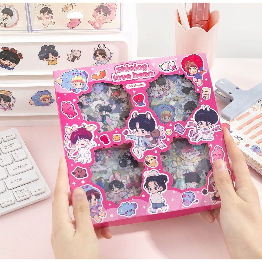 Bts Jungkook Bts Army Sticker Bts Army Contents 100 Sheets | Shopee ...