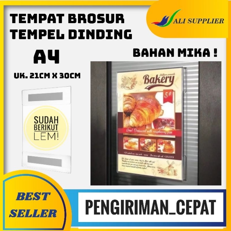 DIDDING STICKED BROSUR HOLDER TEMPEL FRAME STICKED FOR TEMPEL / POSTER ...