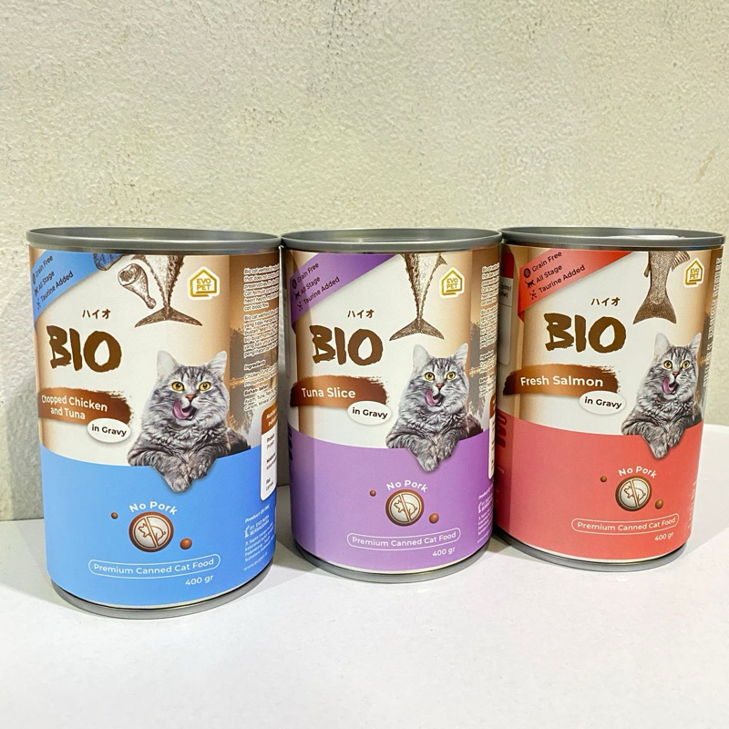 Bio CAT CANNED 400gr Wet CAT Food all stages | Shopee Malaysia