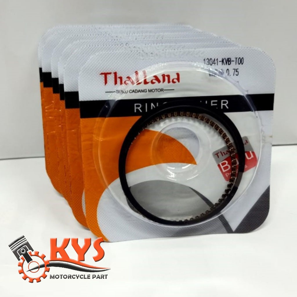 Ring SEHER PISTON RING HONDA VARIO 110 OS STD 25 5 75 100 150 THALLAND ...