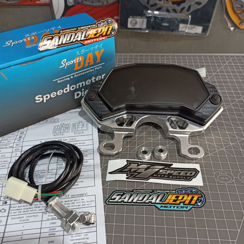 SPEEDO SPEEDOMETER NINJA MONO FULL DIGITAL SPEDOMETER NINJA MONO FULL ...