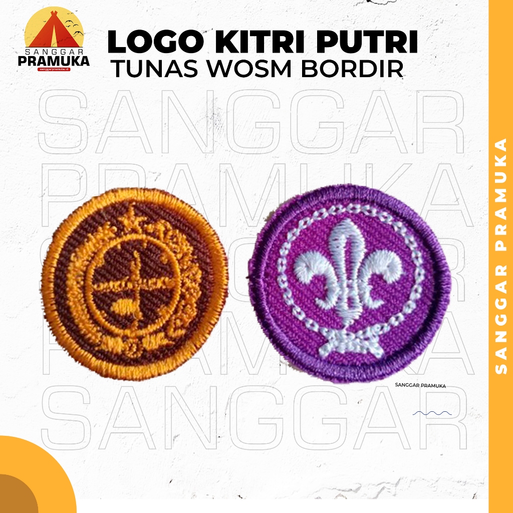 Kitri Girl Scout Logo / Girl Scout Movement Logo | Shopee Malaysia