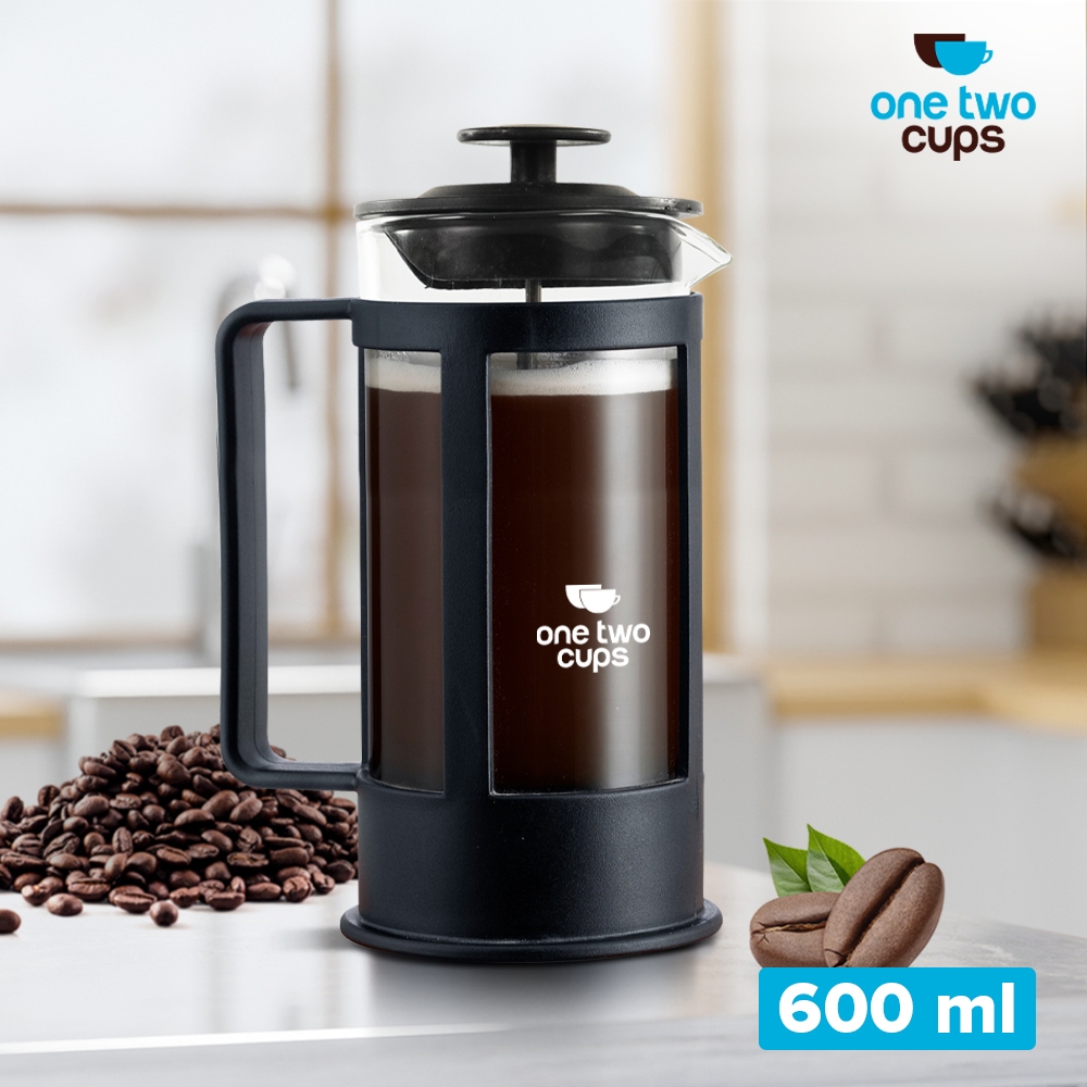 French Press One Two Cups Coffee Maker Pot 600ml | Shopee Malaysia