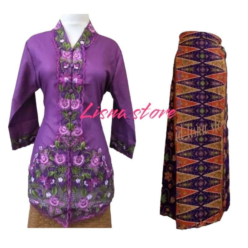 Set Of Kebaya Modern Kebaya Traditional Kebaya Betawi Kebaya | Shopee ...