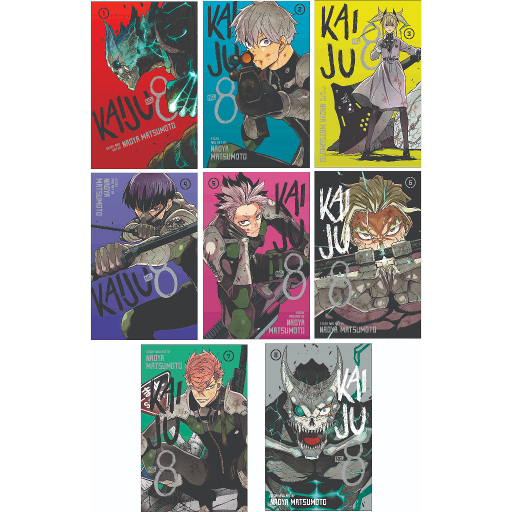 [INDONESIA] Kaiju NO 8 VOL 1 - 10 KAIJUU 8-GOU - MATSUMOTO NAOYA ...