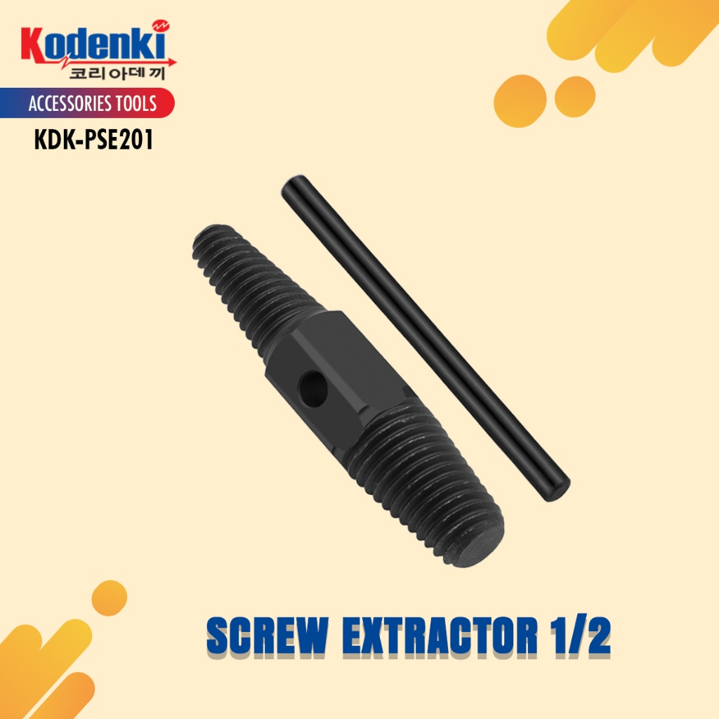 Kodenki Back Tap Screw Extractor 1/2" 3/4" Broken Bolt Tap Screw ...