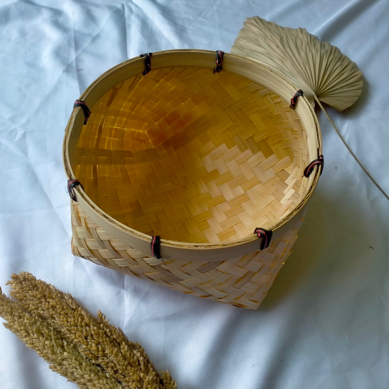 TUMBU | TOMPO | BAMBOO CONTAINER FOR WASHING RICE | Shopee Malaysia