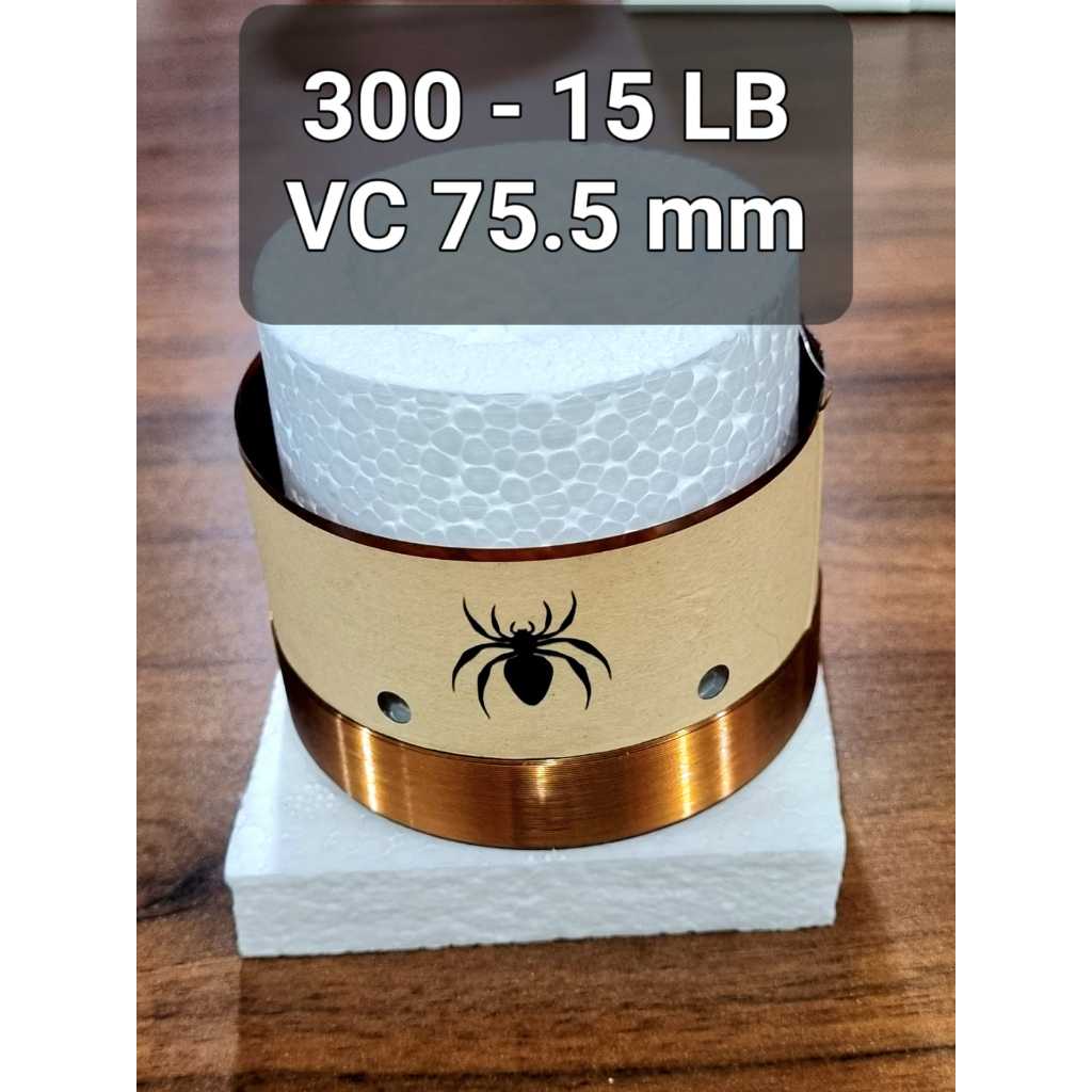 Spull Black Spider BS 300-15 LB / Voice Coil / Spool Speaker 15 Inch ...