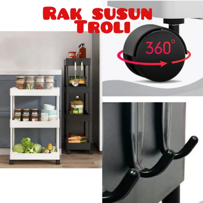 Multi-purpose Trolley Stacking Rack/ 234 Tier Stacking Rack/ Multi ...