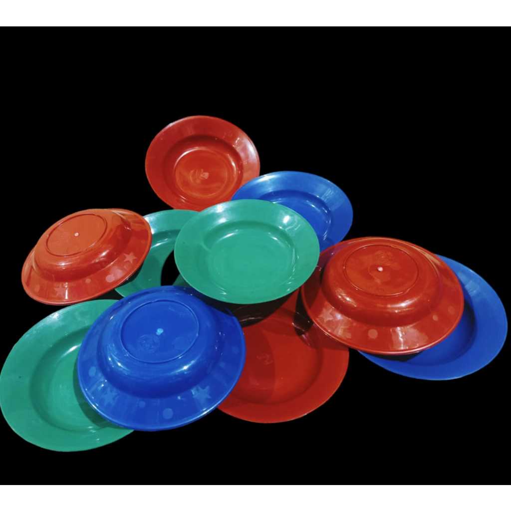 Color PLASTIC DINNER PLATES (HOKIE STAR) | Shopee Malaysia