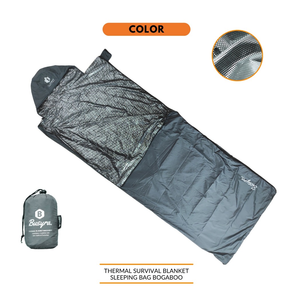 Bogaboo sleeping bag ultralight thermal Antem BUSYRA Series - sleeping bag LINER - bivy thermal ...
