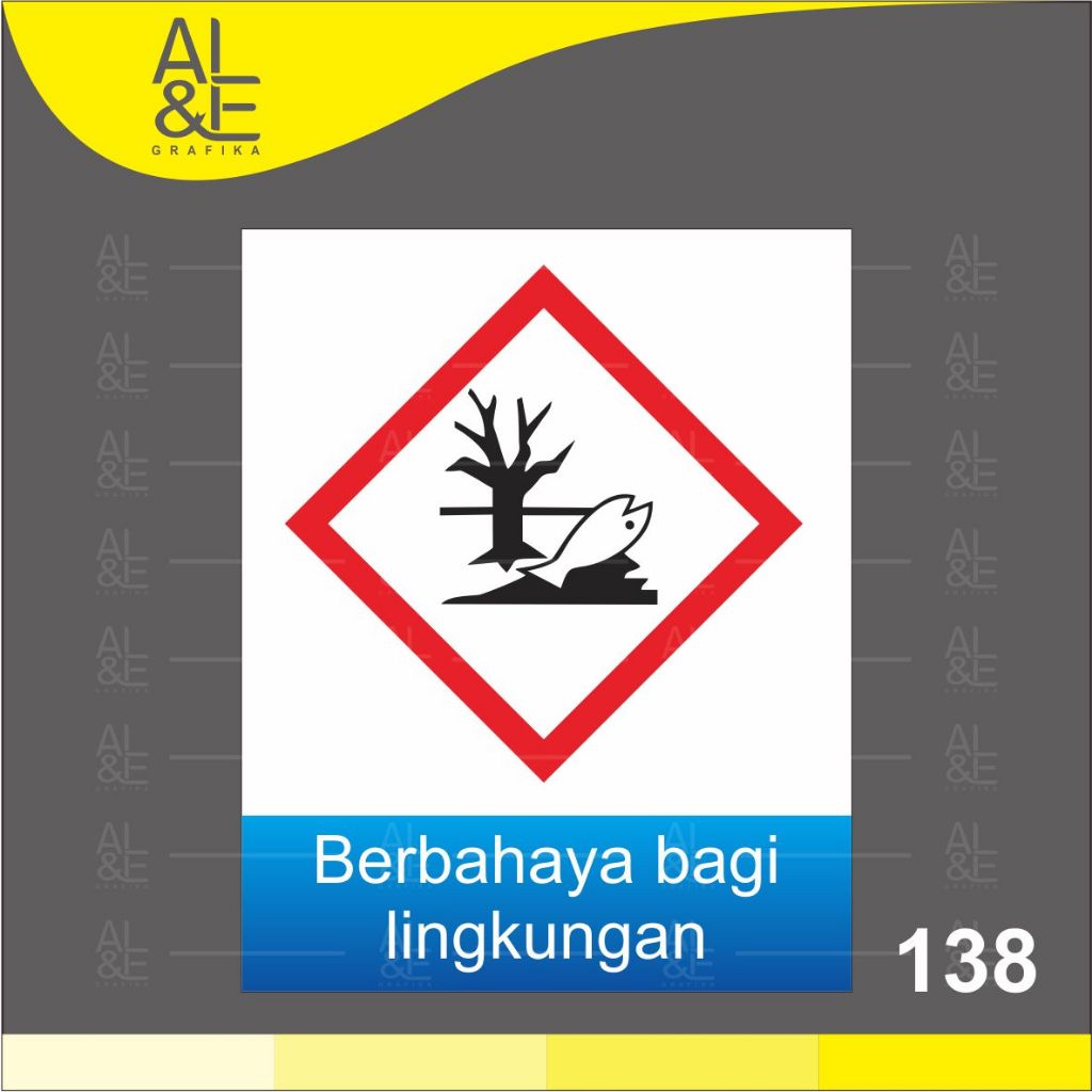 138 - GREAT STICKERS FOR ENVIRONMENTALLY - B3 WASTE SYMBOLS - INDOOR ...