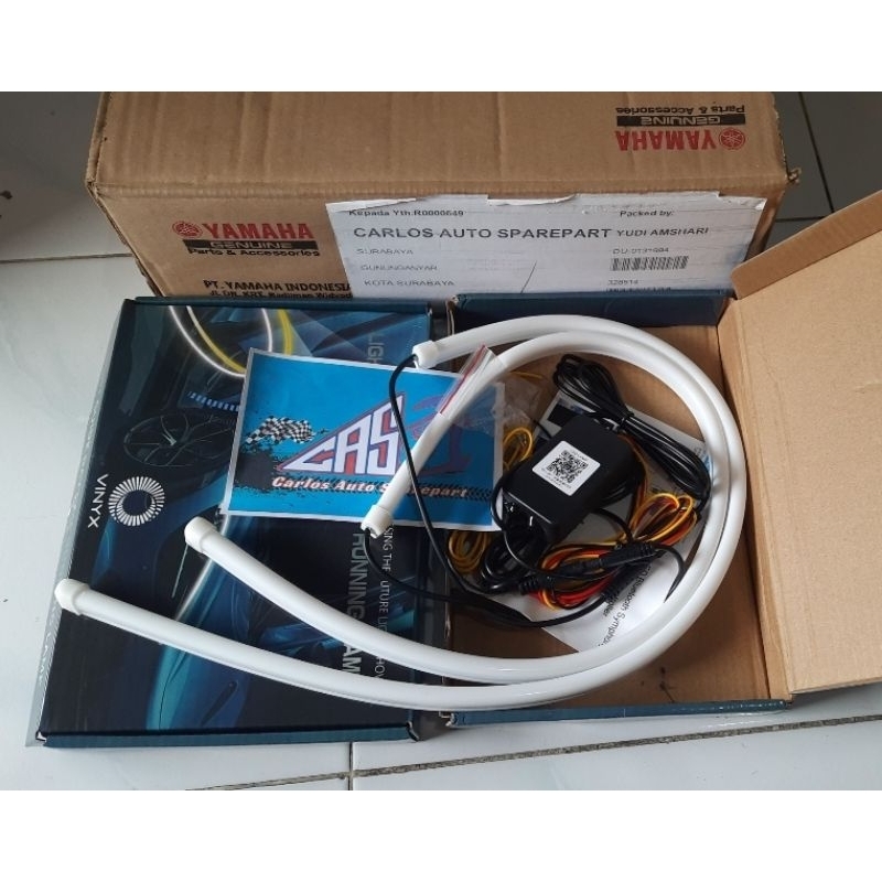 Led DRL RGB Eyebrow Flexible WRGB cm Welcome Light + Turn Signal Matrix ...