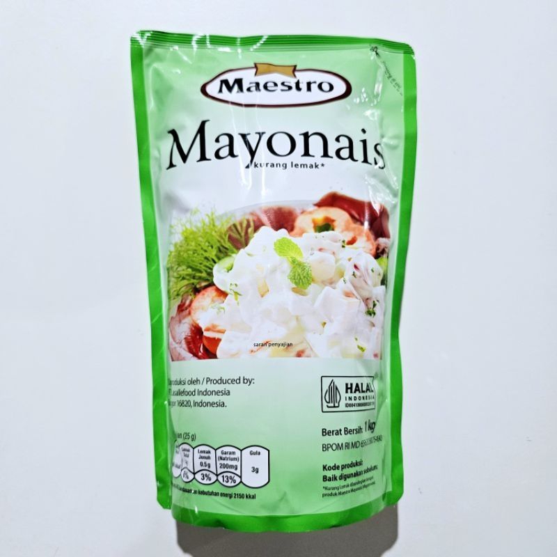 Maestro Mayonnaise original 1kg | Shopee Malaysia