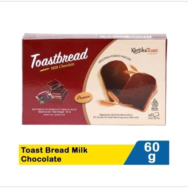 Kartika Sari Toast Bread Milk Chocolate | Shopee Malaysia
