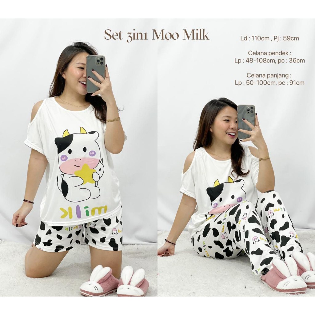 Boochi - Relax SET 3IN1 SET 3IN1 MOO MILK | Shopee Malaysia