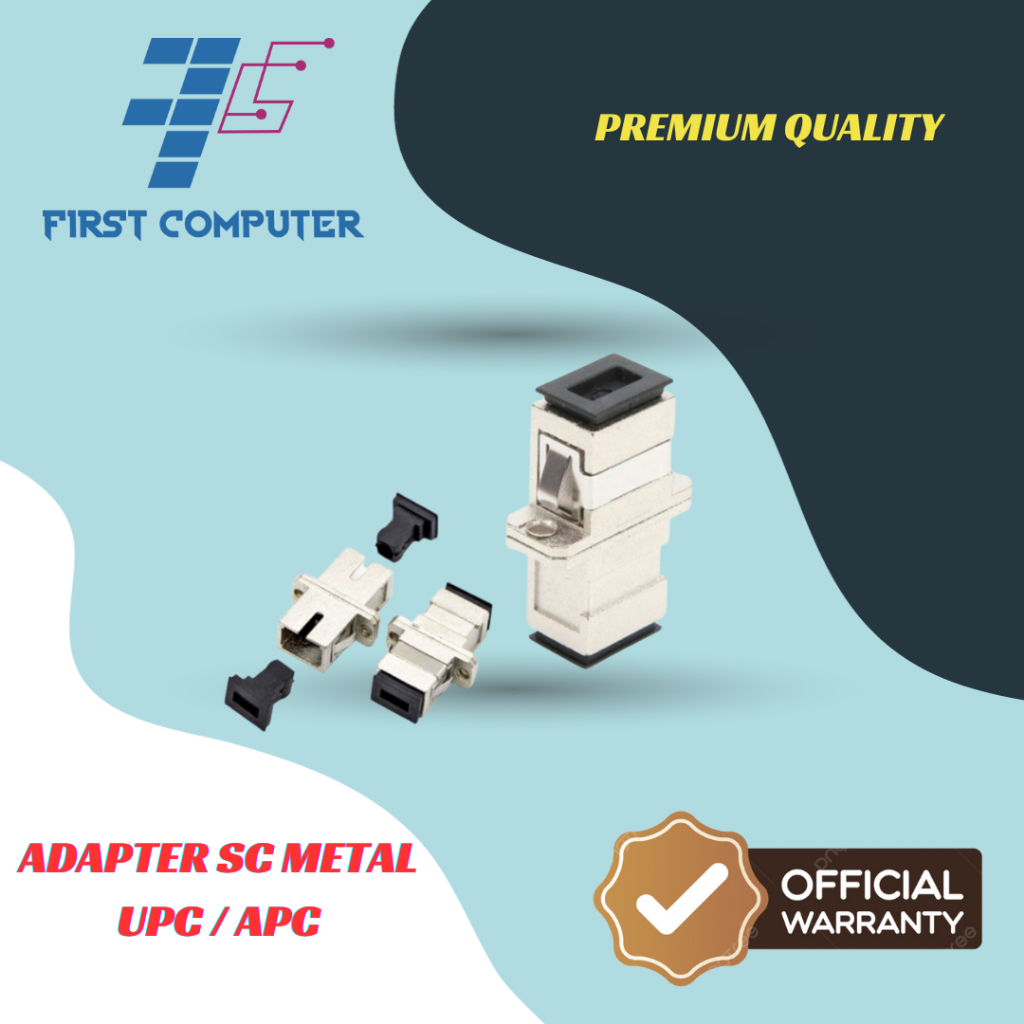Premium Quality SC UPC APC Metal Fiber Optic Adapter | Shopee Malaysia