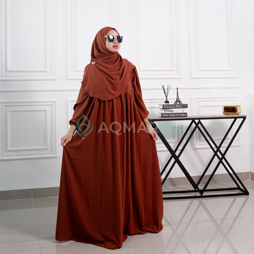 Al FASHION - ZOYA SET PASHMINA OVAL SET Tille/GAMIS SET JUMBO LD 110cm LD 130cm Material ...