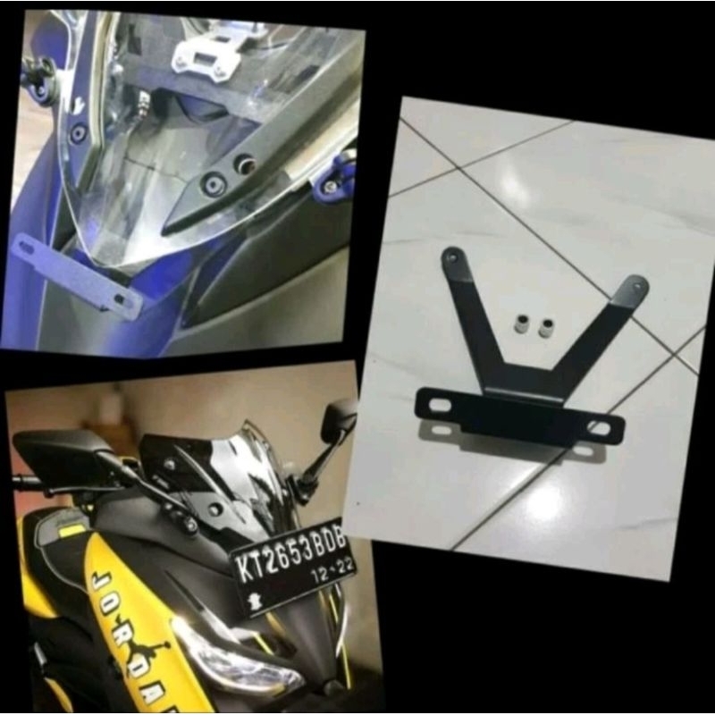 Yamaha XMAX NEW Number Plate BRACKET For Front Number XMAX 2023 ...