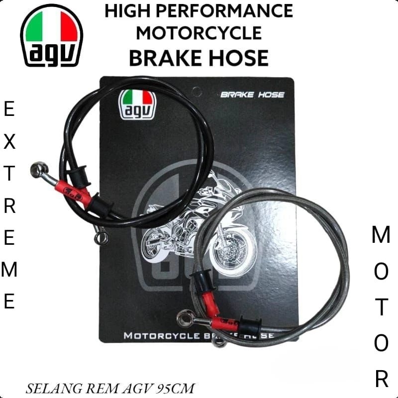 Agv Front Brake Hose 95cm Rear Hose 60cm agv original universal ...