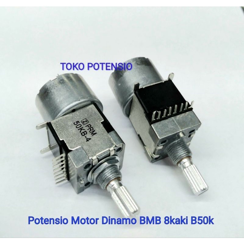 Potensio DYNAMO MOTOR BMB B50K 8PIN / POTENSIO MOTOR 8PIN 100K | Shopee ...