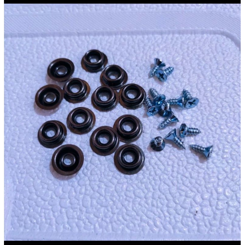 Helmet BUTTON BOLT FOR INSTALLING PET HELMET (3 BOLTS 3 BUTTONS ...