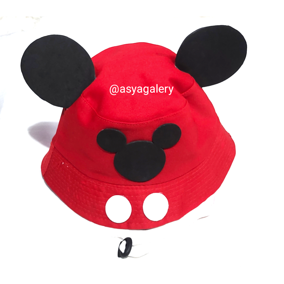 Mickey Mouse Character Bucket Hat/Minnie Mouse Bucket | Shopee Malaysia