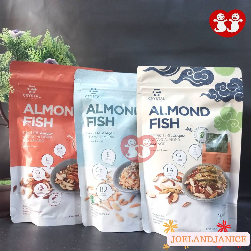 Crystal of the Sea - Almond Fish Snack / Children's Snack / AlmondD ...