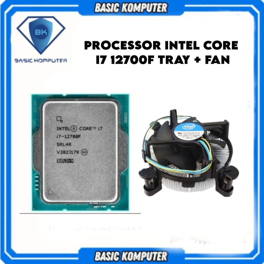 PROCESTOR INTEL CORE I7 12700F TRAY + FAN | Shopee Malaysia