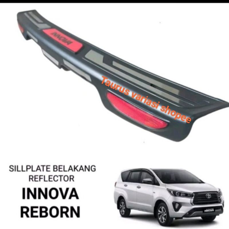 HITAM MATA Sill Plate Silplate Rear Door Trunk TOYOTA INOVA INNOVA ...