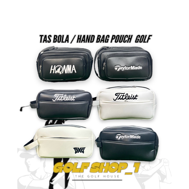 LOKAL Golf ball bag pouch hand bag golf ball bag premium multipurpose ...