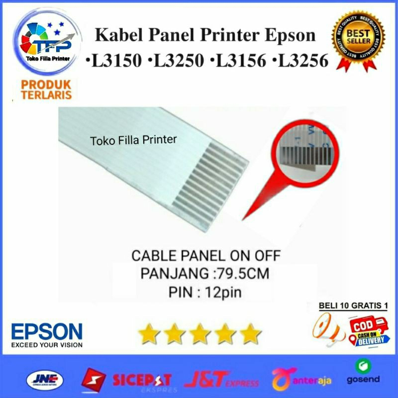 Epson L3150 L3250 L3156 L3256 Printer Flexible Panel Cable | Shopee ...