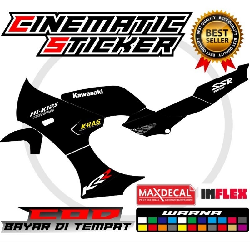 Ninja striping sticker KRR SSR Hard Transparent Variation Laminate Can ...
