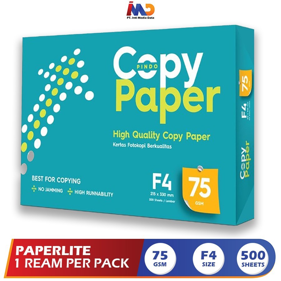 Copy Paper 75 GSM F4 Photocopy Paper 1 Ream | Shopee Malaysia