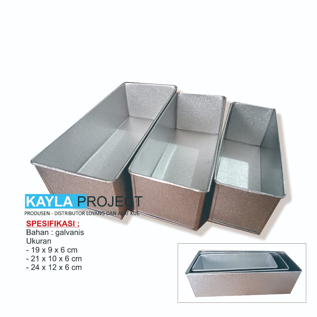 3-tier White Bread Pan With Warranty | Shopee Malaysia