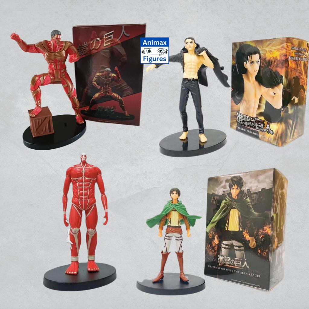 Action Figure Attack On titan Shigeki No Kyojin Eren Colossal titan ...
