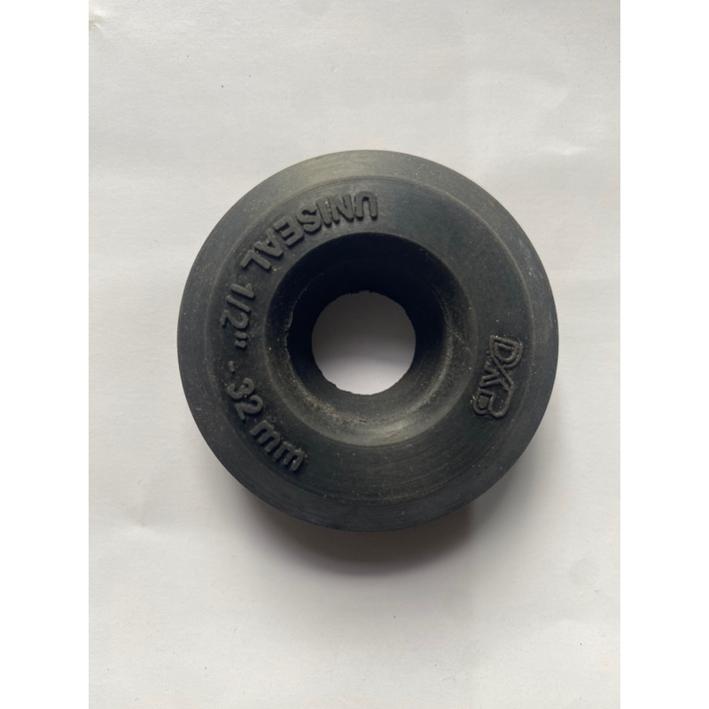 Uniseal Rubber grommet PVC Pipe 1/2 inch 0.5" Holesaw 32mm Hydroponic ...