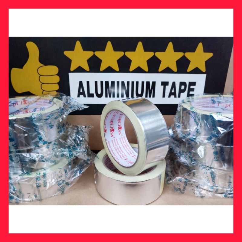 Anti-heat duct TAPE POT ALUMNIUM FOIL duct TAPE SUPER STRONG ALUMNIUM ...