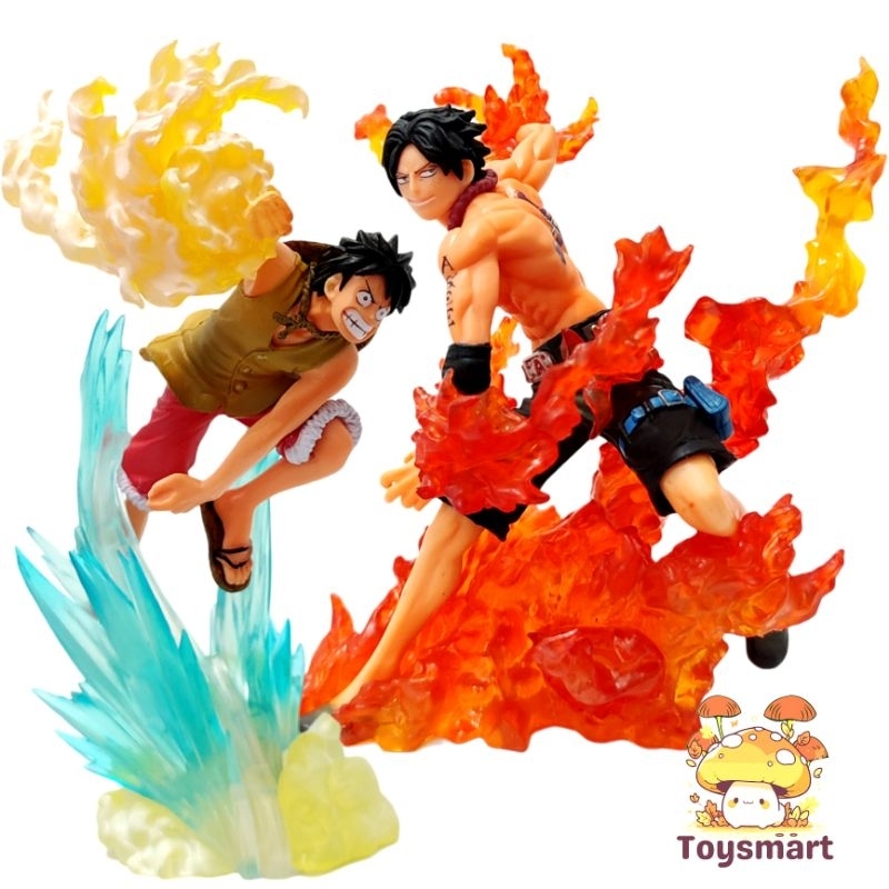 Action Figure Luffy D Ace One Piece Portgas Ace Figure One Piece ...