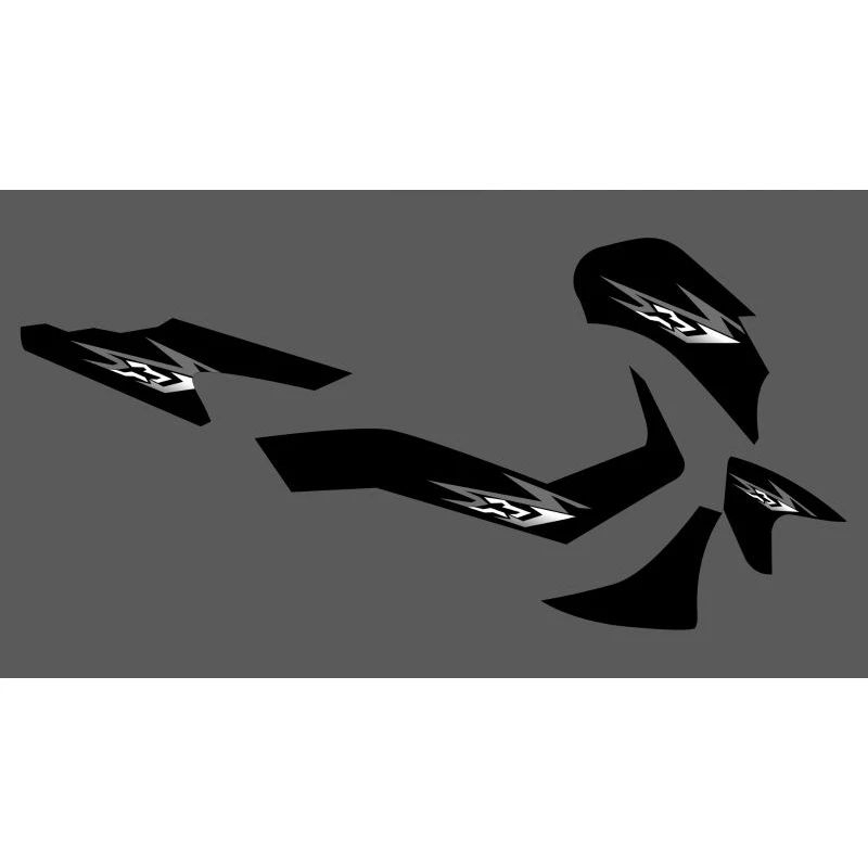 Striping sticker nmax new 155 Simple motif v2 Transparent custame ...