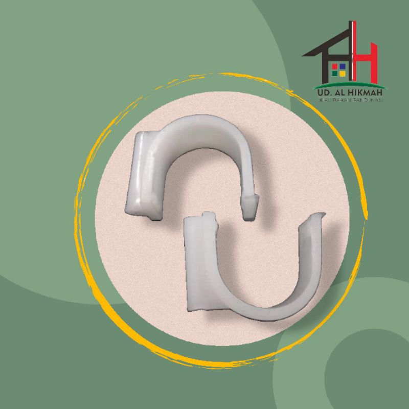 Clamp / 3/4 Inch PVC Clamp / 3/4" PVC Pipe Clamp Per PCS | Shopee Malaysia