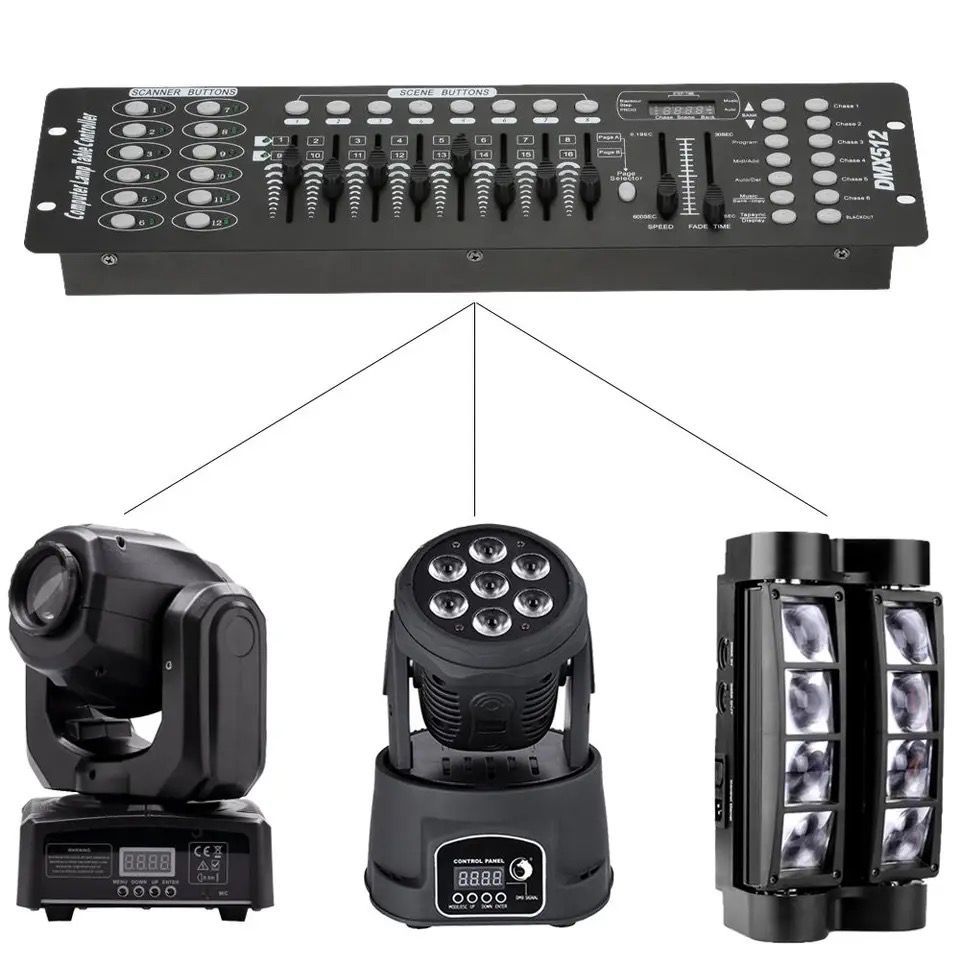 Mixer lighting DMX 512 controller Newest model 2023 Console For led par ...