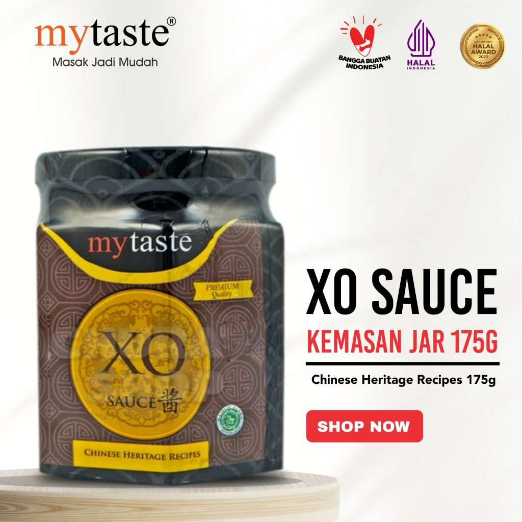 My Taste XO Sauce Jar 175 grams ebi Sauce Asian Fried Rice Seasoning ...