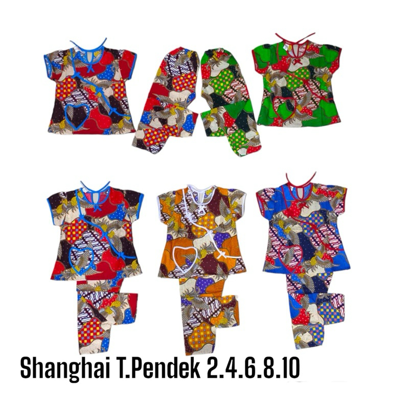 Sleepwear Long Pants Batik shanghai Model Chinese New Year Motif Bagan ...