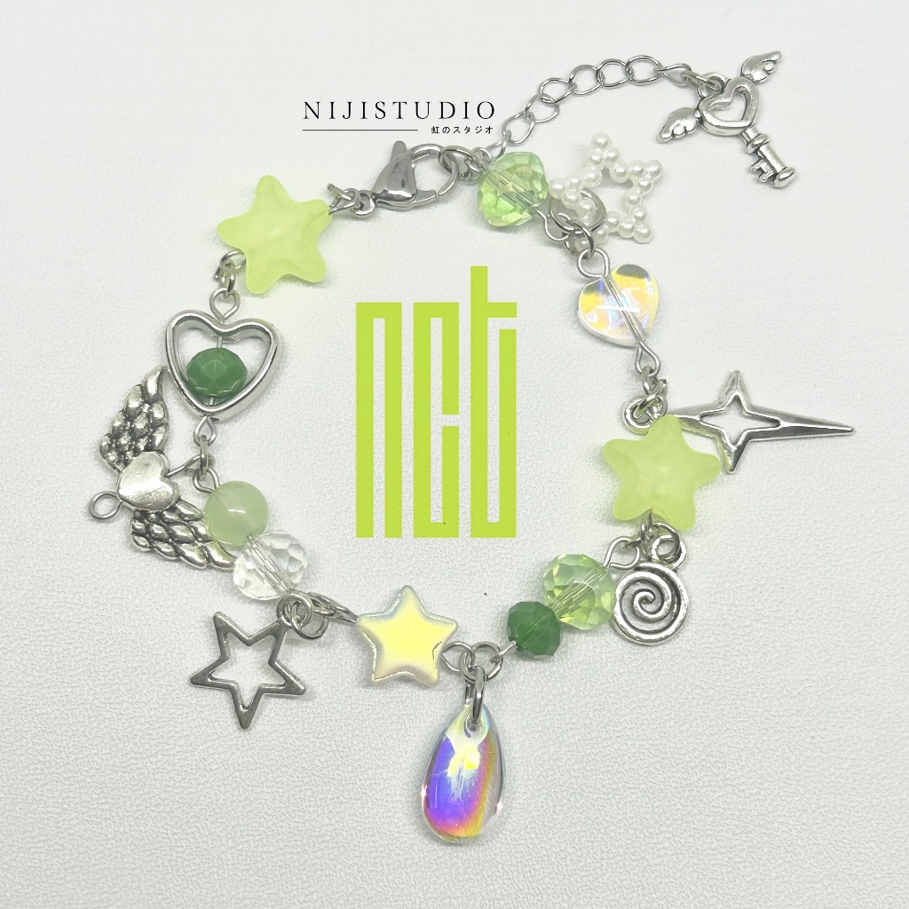 Nct dream themed beaded bracelet watch | Y2k bracelet | Coquette ...