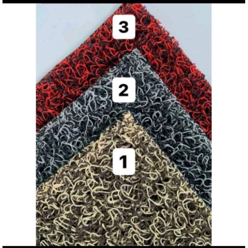 Premium 2-color Vermicelli Noodle Carpet Car Spot Mat toyota rush ...