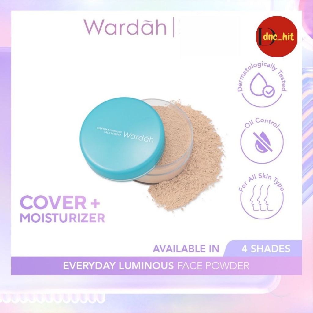 Wardah Everyday Luminous Face Powder 30g - Smooth, Natural, Lightweight ...