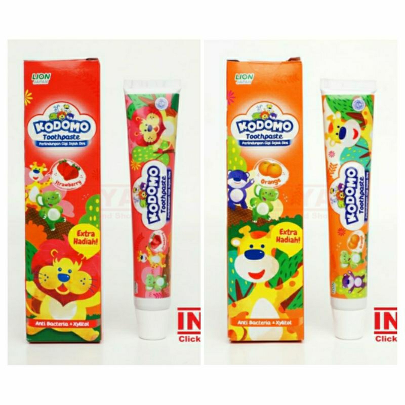 Kodomo TOOTHPASTE &GEL TOOTHPASTE 45gr - Children's TOOTHPASTE ...