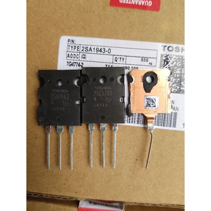 Toshiba transistor 2sc5200 2sa1943 | Shopee Malaysia